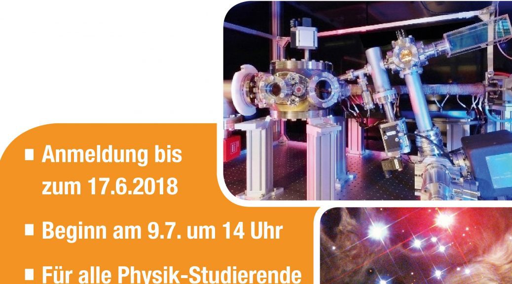 Open Lab Days - Uni Innsbruck | Roter Vektor Physik